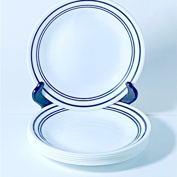 Corelle | Dining | Corelle City Block Dessert Salad Plates 6 | Poshmark